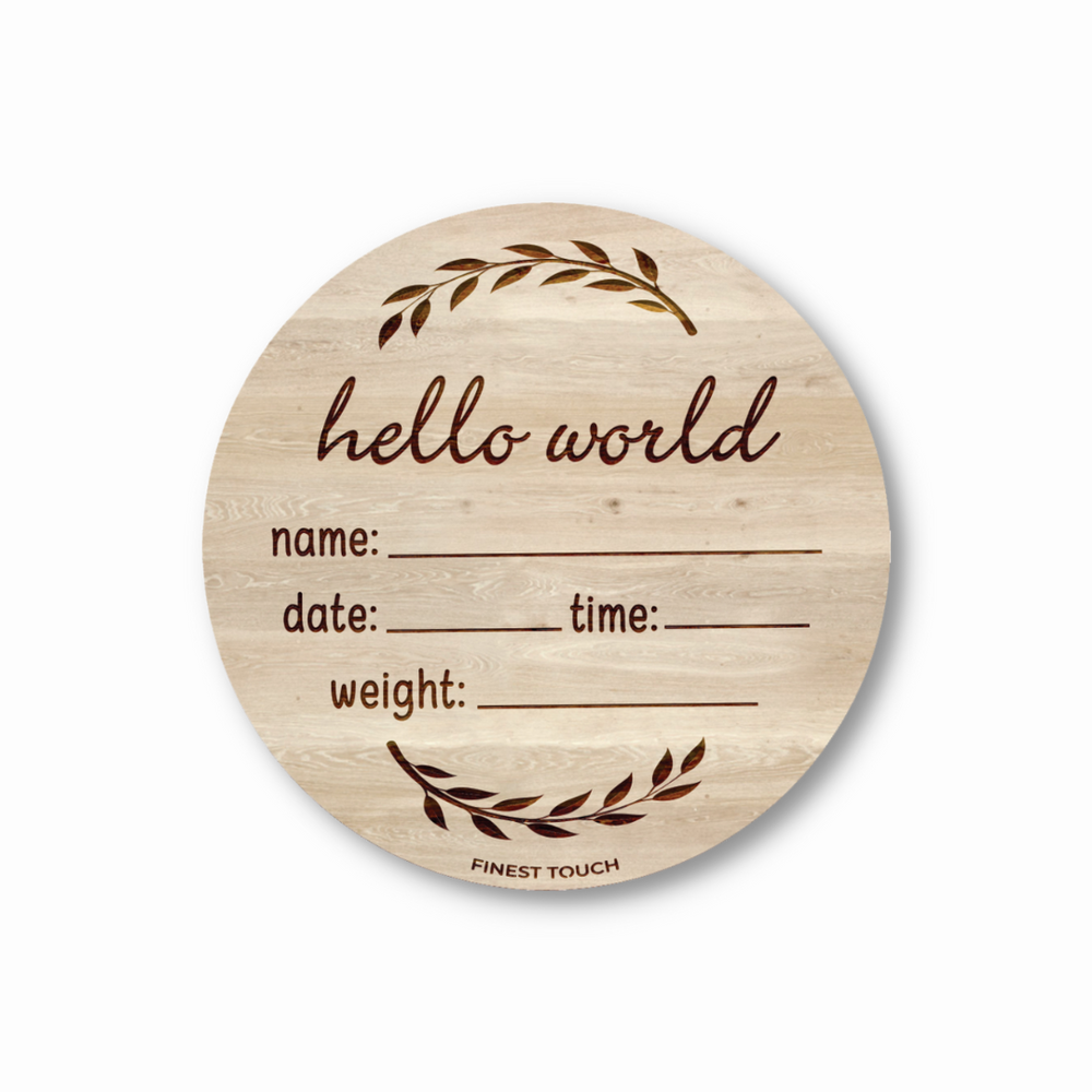 Birthday Sign | For Newborn